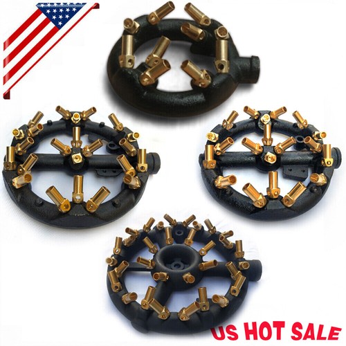 Jet Burner Natural Gas Commercial 10/20/23/32 Tips Cast Iron & Brass ...