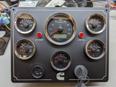 CUMMINS (Six Gauge) INSTRUMENT PANEL | eBay