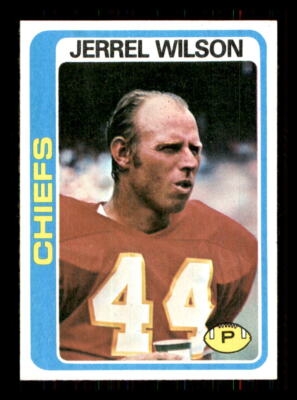 1978 Football Topps Jerrel Wilson Kansas City Chiefs #142 2 | eBay