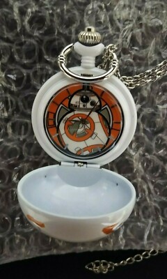 Rare BB8 Necklace / Pocket Watch - Amazing Condition - Star Wars | eBay