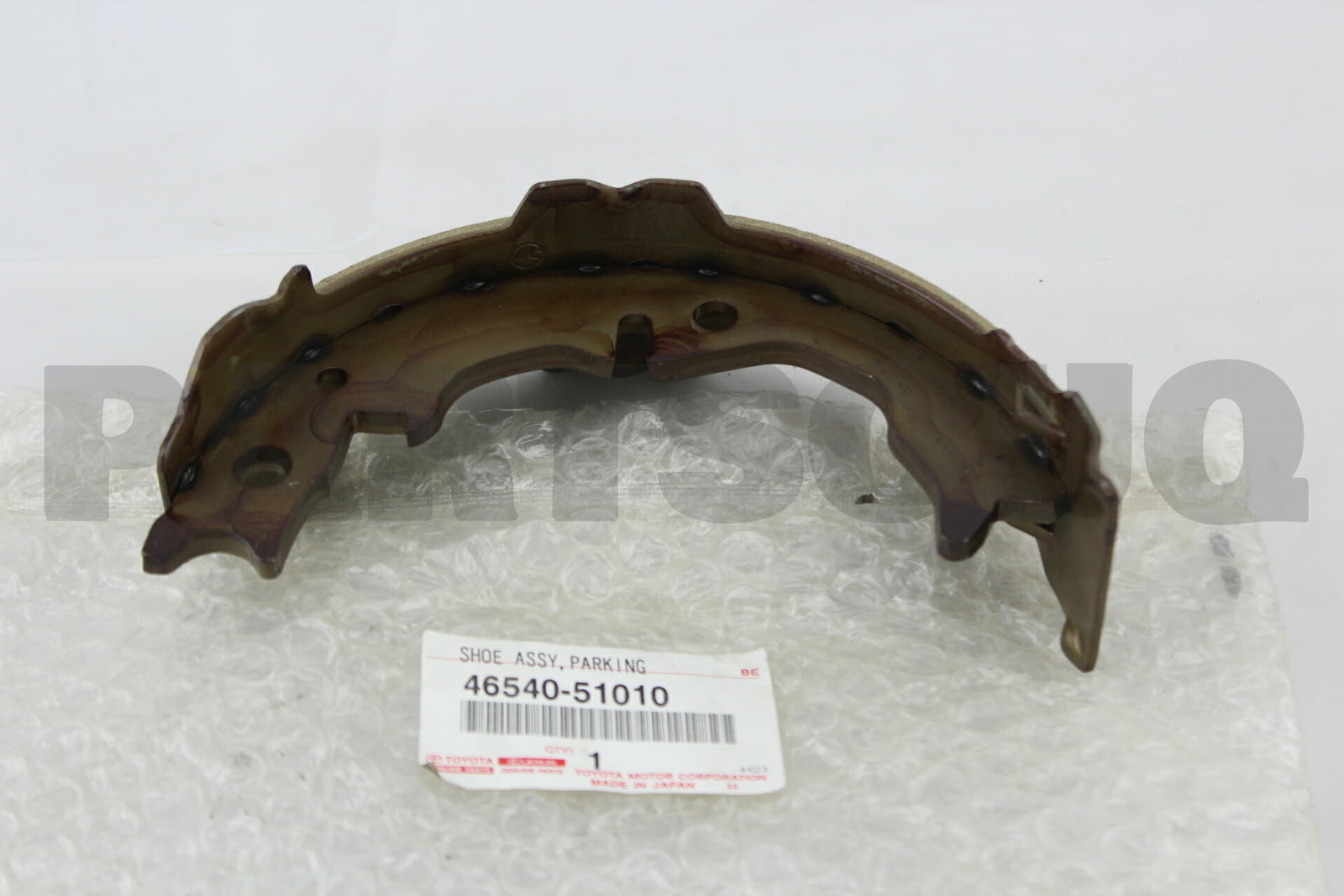 4654051010 Genuine Toyota SHOE ASSY, PARKING BRAKE NO.1, RH/LH 46540 ...