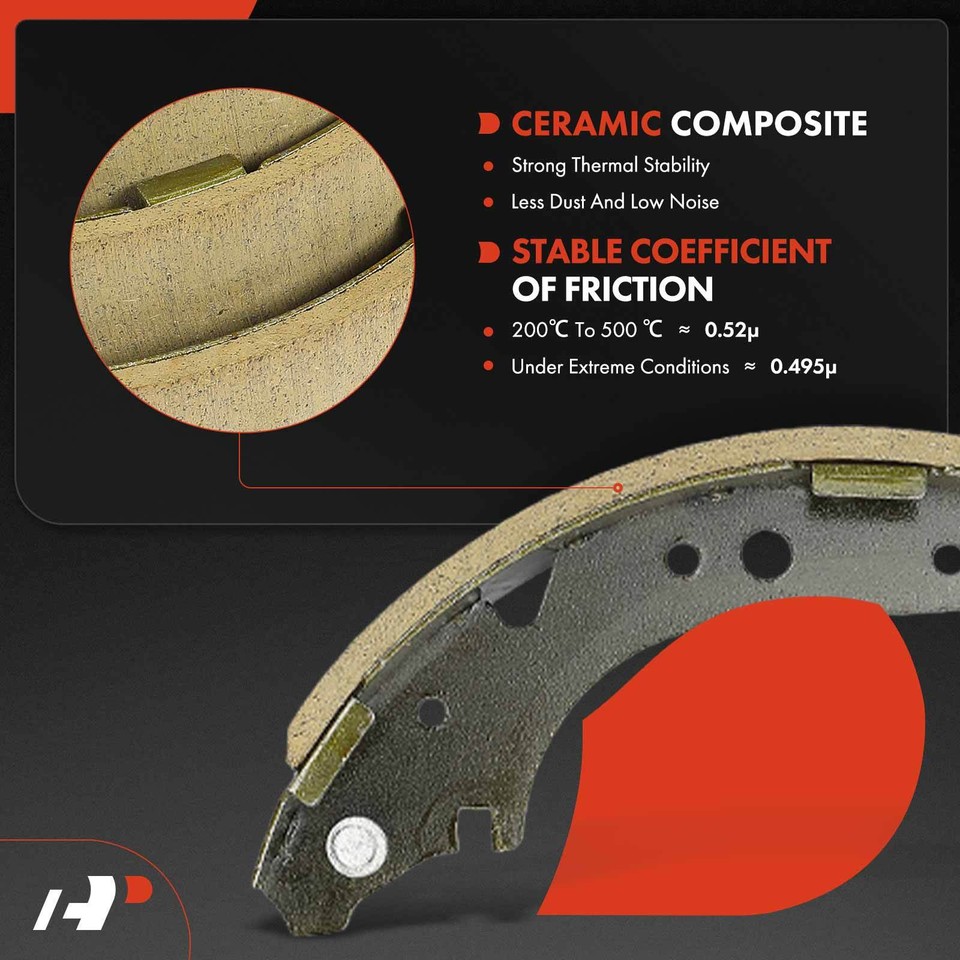 Disc Brake Rotors Pads Front & Brake Drums Shoes Rear for Toyota ...