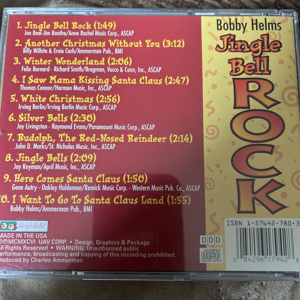 Bobby Helms Jingle Bell Rock (CD) Christmas Classics | eBay