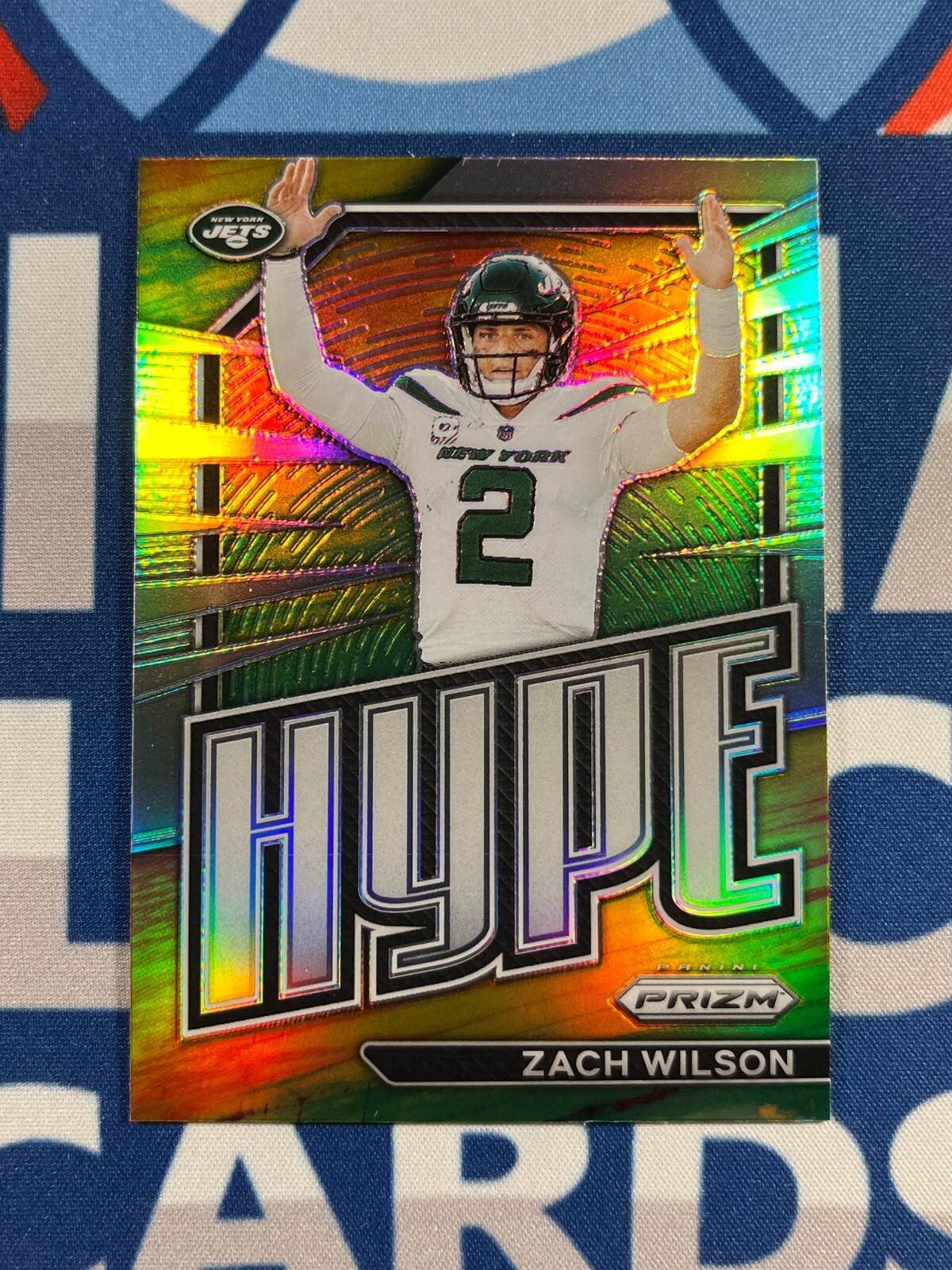 2022 Panini Prizm HYPE Silver Prizm Zach Wilson #H-2 | eBay