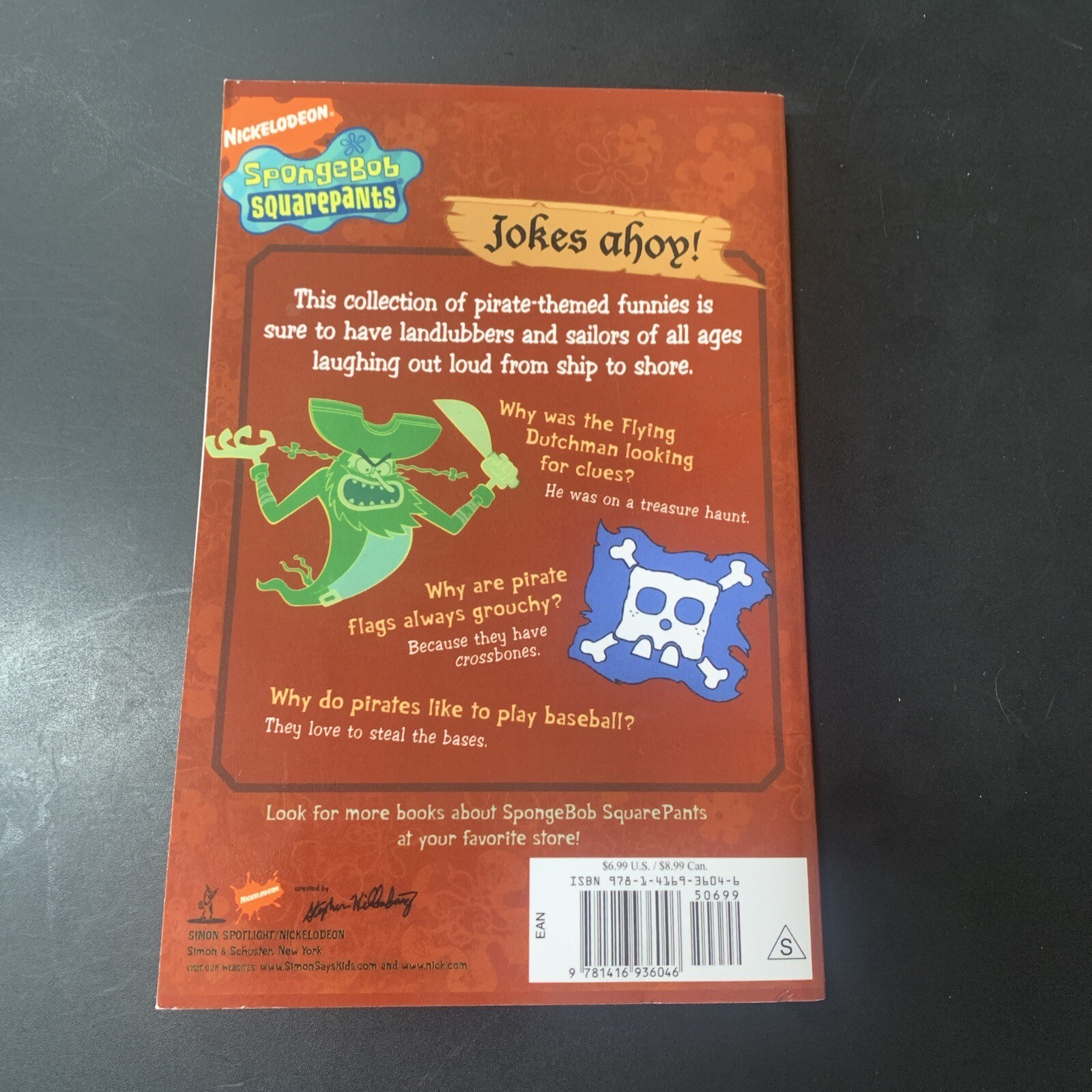 SpongeBob SquarePants Ser.: Yo-Ho-Ha-Ha-Ha! : A Pirate Joke Book by ...