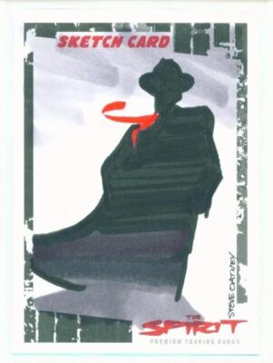 THE SPIRIT "SKETCH CARD BY STEVE CATNEY" INKWORKS THE SPIRIT | eBay