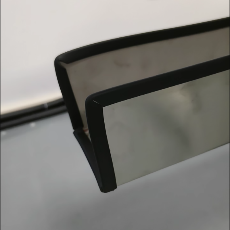 Black Rubber U Channel Edging Trim Seal U-Shaped Bumper Sealing 0.1mm ...