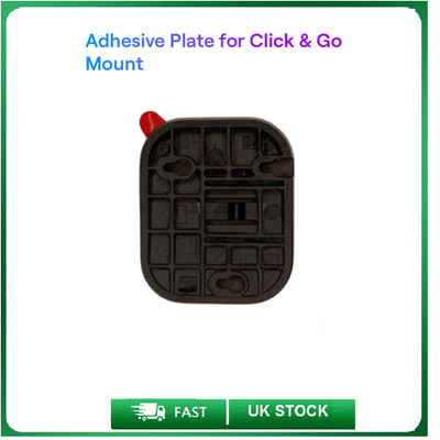 Adhesive Plate for Click & Go Nextbase Dash Cam Mount 322GW,422GW,522GW ...