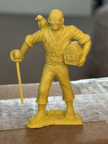 Marx Soft plastic 60mm Warriors of The World Captain Greaves Pirate ...