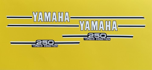 1974 Yamaha RD 250 fuel tank decals SET High Quality After Market | eBay