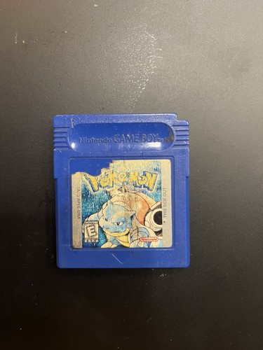 Nintendo Gameboy Pokemon Blue Cartridge - New Battery - Tested ...