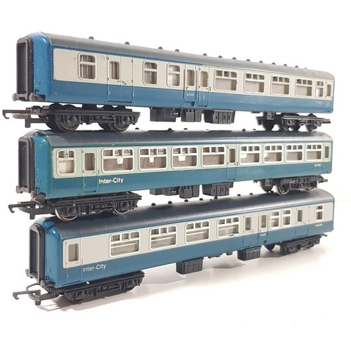 HORNBY, OO GAUGE, BR INTERCITY Mk2 PASSENGER COACH TRAIN SET | eBay UK