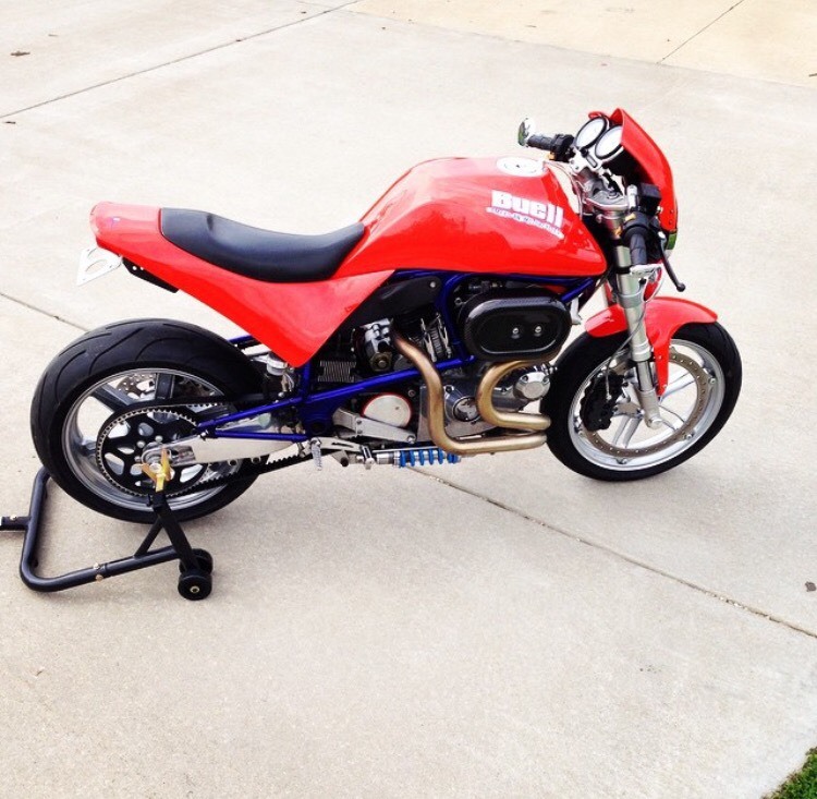 Buell XB Rear Wheel Conversion Spacers S1 M2 X1 S3 S2 S1W Erik EBR Tube ...