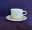 Pfaltzgraff Acadia White Flat Cups & Saucers - Set of 3 | eBay