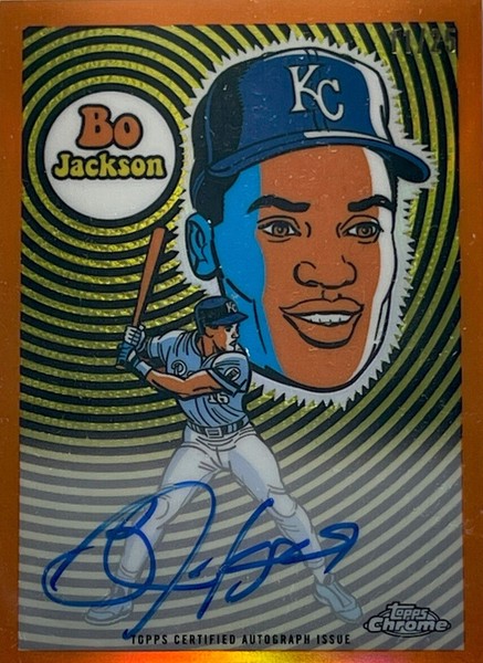 2023 Topps Chrome - Ultraviolet All-Stars Autographs Orange Refractor # ...