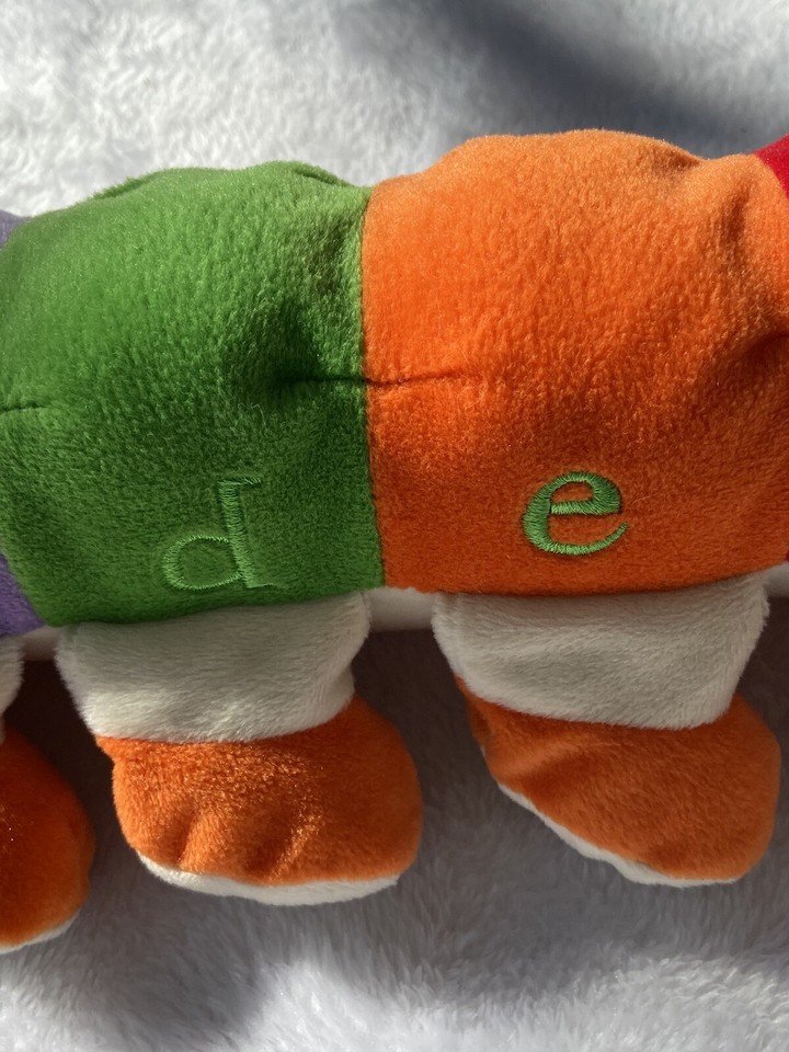 Colorful Caterpillar Alphabet ABCs Plush Stuffed Toy Educational 6 ...