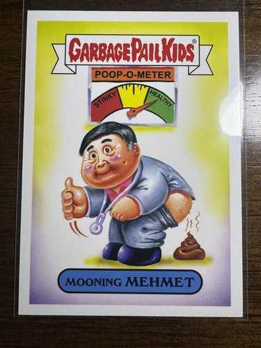 2016 Topps GPK Garbage Pail Kids Prime Slime Trashy TV Mooning MEHMET ...