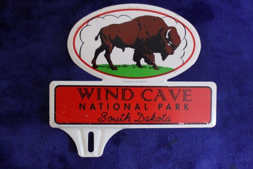 Wind Cave National Park License Plate Topper Sign Bumper Accessory ...