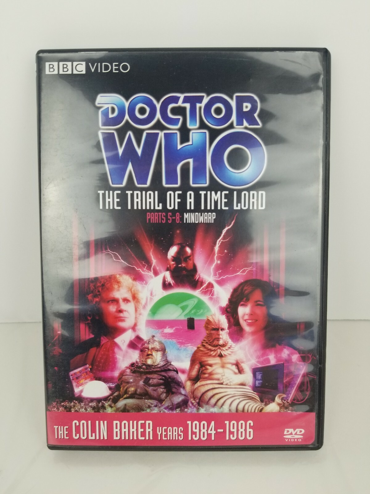 Colin Baker * Doctor Dr. Who Mindwarp Parts 5-8 part of Trial of a Time ...