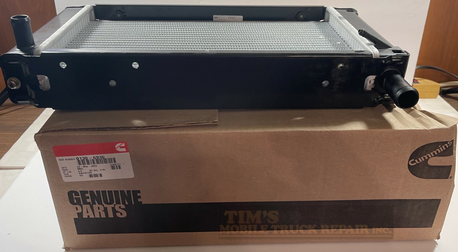 ONAN OEM 130-6936 RADIATOR Genuine Factory Replacement Parts for sale ...