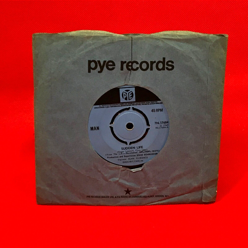 MAN Sudden Life 1969 UK 7" vinyl single Love Pye Records | eBay UK