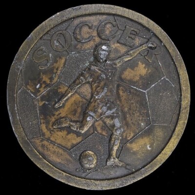 Soccer Player Football Sports 1970s 1978 Vintage Belt Buckle | eBay
