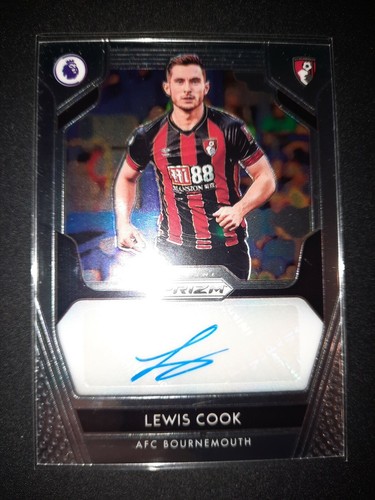 Lewis Cook Bournemouth Panini Prizm Autograph Card Signed | eBay UK