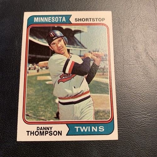 #168 Danny Thompson Minnesota twins 1974 Topps Cb26 | eBay