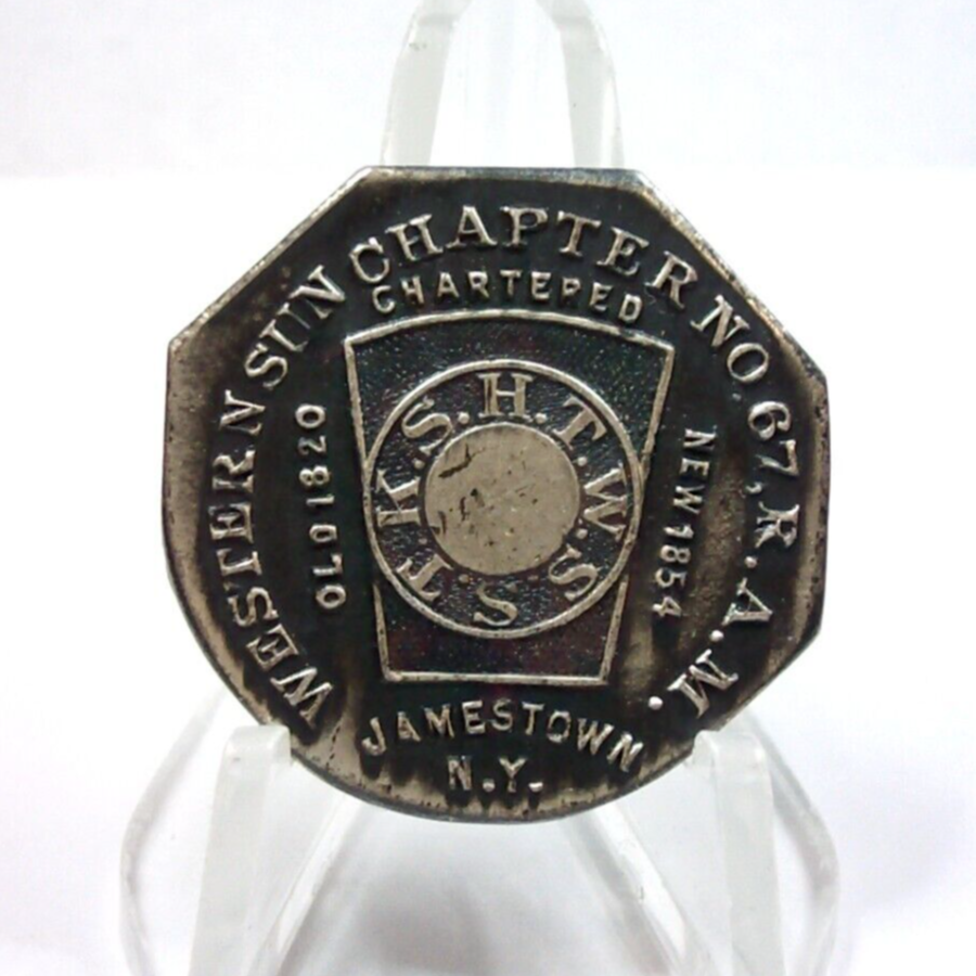 Western Sun Chapter No. 67 Jamestown New York Shekel Design Masonic ...
