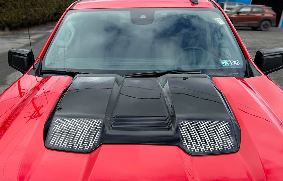 2022 2023 2024 Chevy Silverado Trail Boss ZR2 Front Hood Scoop Decals ...