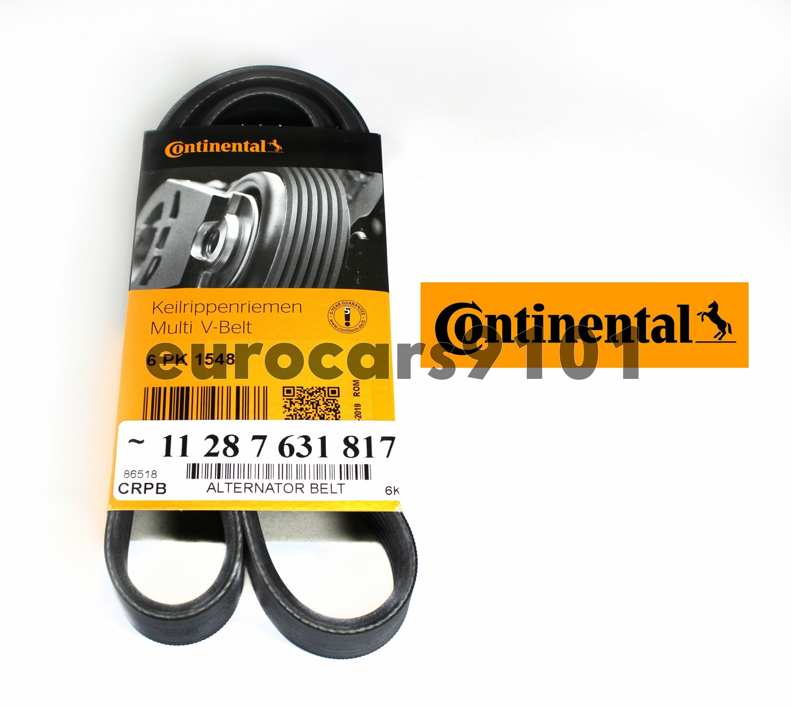 New! BMW Continental Serpentine Belt 6K1548 11287631817 | eBay