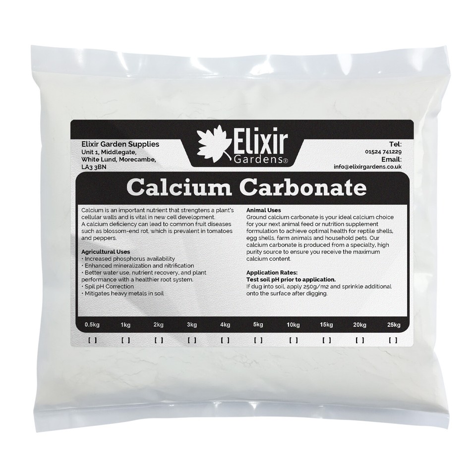 Calcium Carbonate Powder CaCo3 (Limestone) | Fertiliser & Nutritional ...