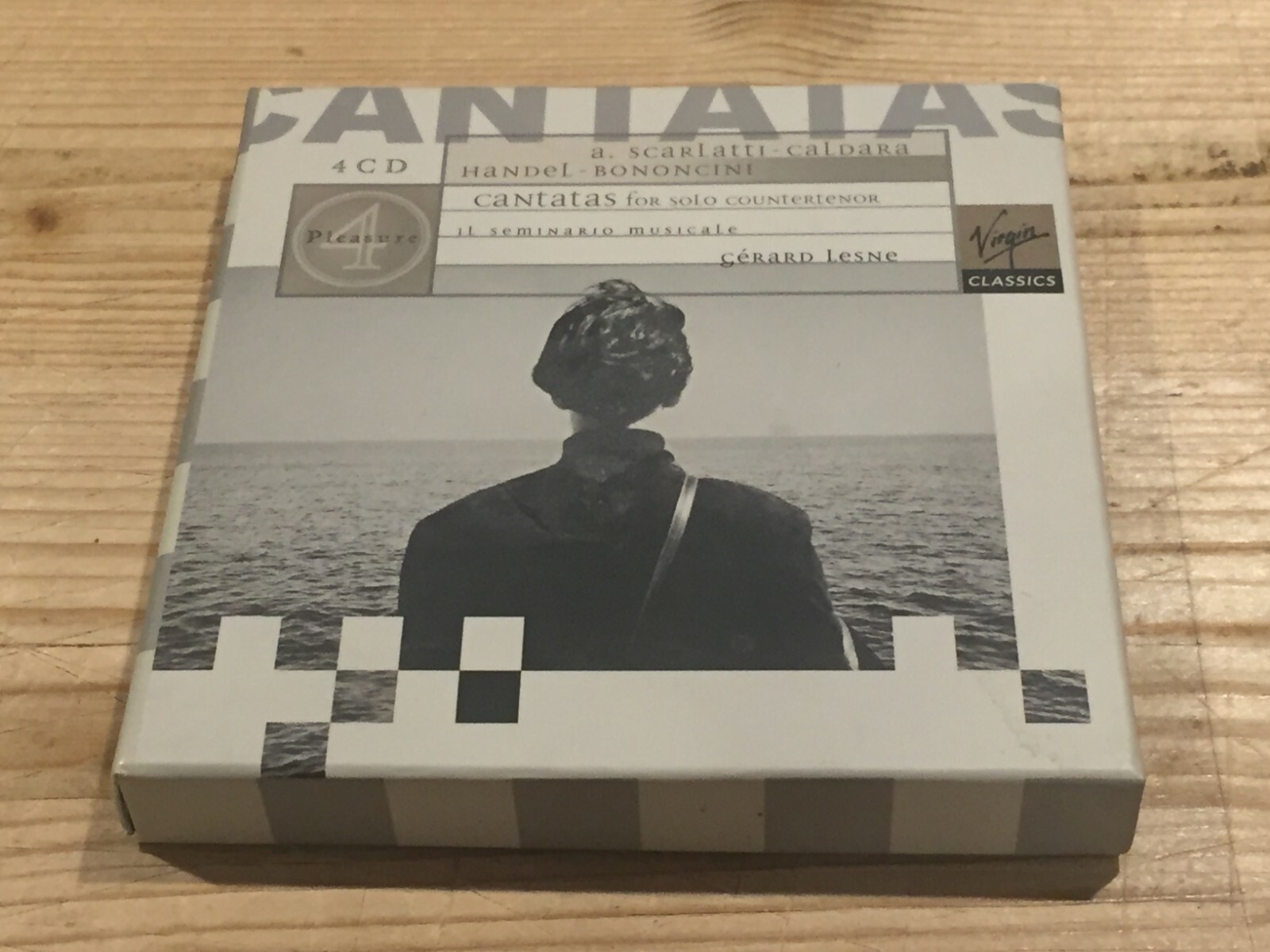 GERARD LESNE Cantatas for Solo Countertenor VIRGIN CLASSICS 4 CD BOX ...