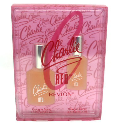 Charlie Red Classic Set for Women Cologne Spray 1.3 oz & .5 oz New in ...