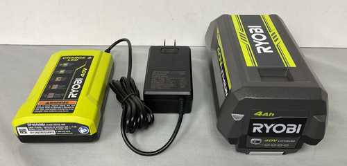 Ryobi OP40404VNM 40V 4Ah Li-Ion Battery & Charger (OP404VNM) | eBay