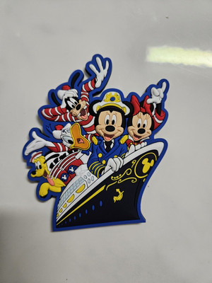 Captain Mickey Mouse N Friends Disney Cruise Line Magnet Wish Fantasy ...