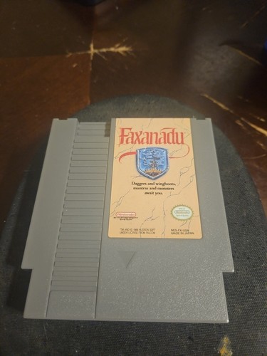 Faxanadu, Nintendo Entertainment System (NES 1989) Cartridge Only ...