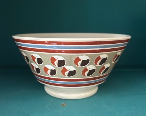 MOCHA ware Cats Eye bowl D. Carpentier MINT | eBay