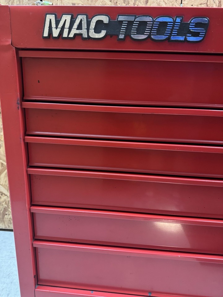 MAC Tools Tech 1000 10 Drawer Tool Box With 7 Drawer Side Cabinet ...