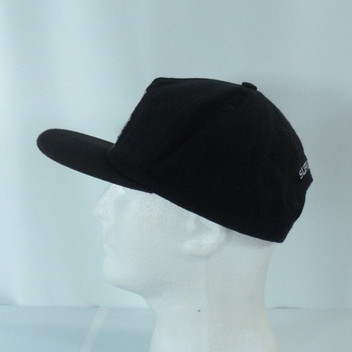 Supreme x St. Ides Logo SS16 2016 5 Panel Cotton Snapback Cap Hat Black ...