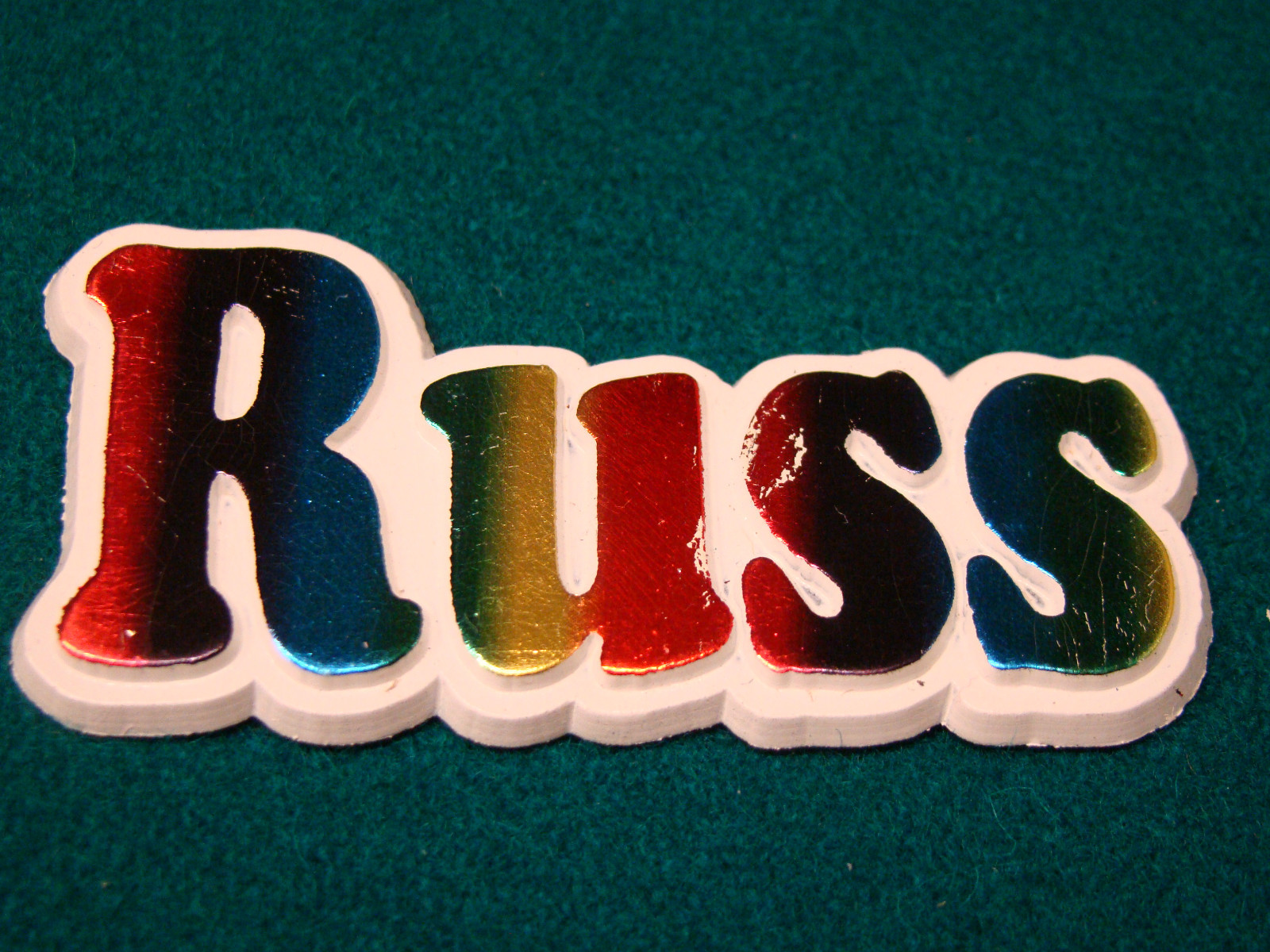 Personalized Name Magnets Refrigerator Magnets Rainbow Magnets Names R ...