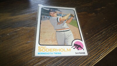 1973 TOPPS # 577 ERIC SODERHOLM BASEBALL CARD | eBay