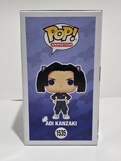 Funko Pop! Vinyl: Demon Slayer: Kimetsu no Yaiba Aoi Kanzaki 1535 with ...