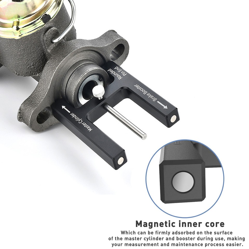 Power Brake Booster Master Cylinder Push Rod Gauge Pin Adjustment Tool ...
