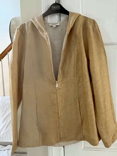 Tomatsu reversible linen jacket preowned size medium | eBay