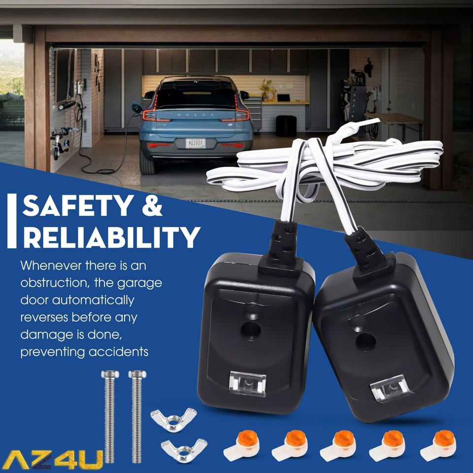 Genuine Chamberlain Replacement Safety Sensors Garage Door Opener 820CB ...