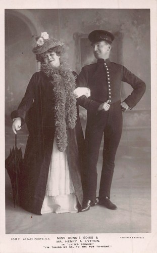 BRITISH THEATRE~CONNIE EDISS-HENRY A LYTTON-"UNITED SERVICE"~PHOTO ...