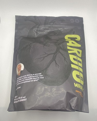 Cardio Miracle LARGE , (90 dose ) ( USA Made) The Complete Nitric Oxide ...