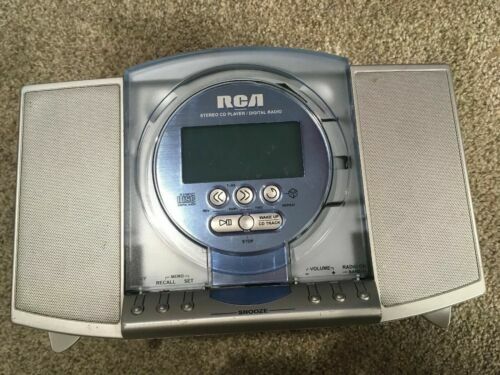 RCA Digital Alarm Clock, Radio and CD Player RP3755 for sale online | eBay