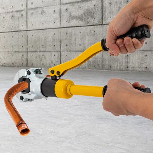 6T Copper Pipe Crimp Fittings Crimping Pliers Hydraulic Crimp Tool / 3 ...